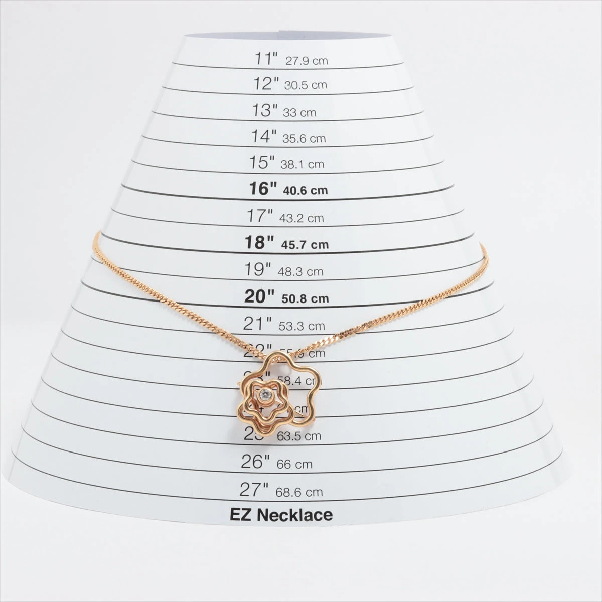 ウォルサム ダイヤ ネックレス 750(YG) 25.9g 針曲がり チェーン ウォルサム ダイヤ ネックレス 750(YG) 25.9g 針曲がり チェーン