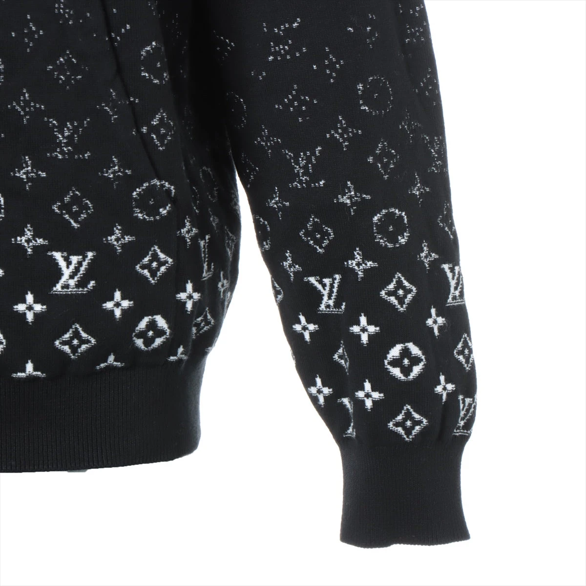 ヴィトン 24SS コットン パーカー L メンズ ブラック RM241Q ヴィトン 24SS コットン パーカー L メンズ ブラック RM241Q