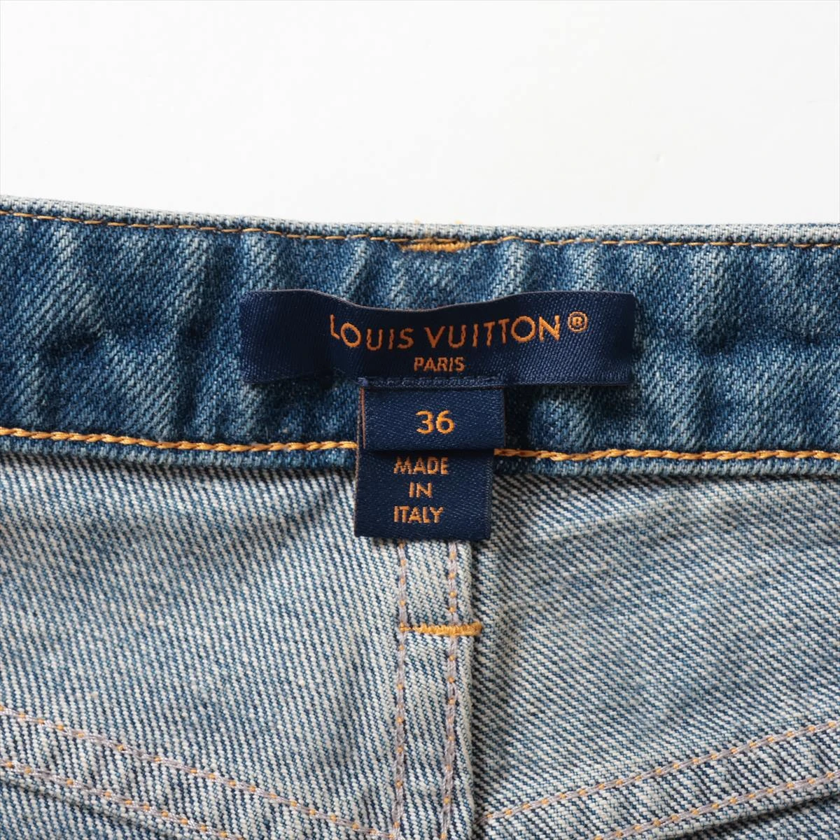 ルイヴィトン 24SS コットン×ポリエステル デニムパンツ 36 ルイヴィトン 24SS コットン×ポリエステル デニムパンツ 36